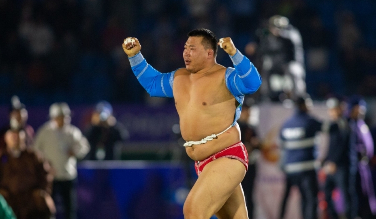 Улсын аварга О Хангай бөхчүүдийн чансааг тэргүүлж байна